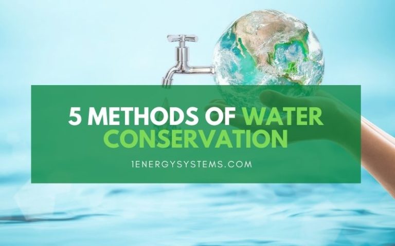 5 Methods of Water Conservation At Home