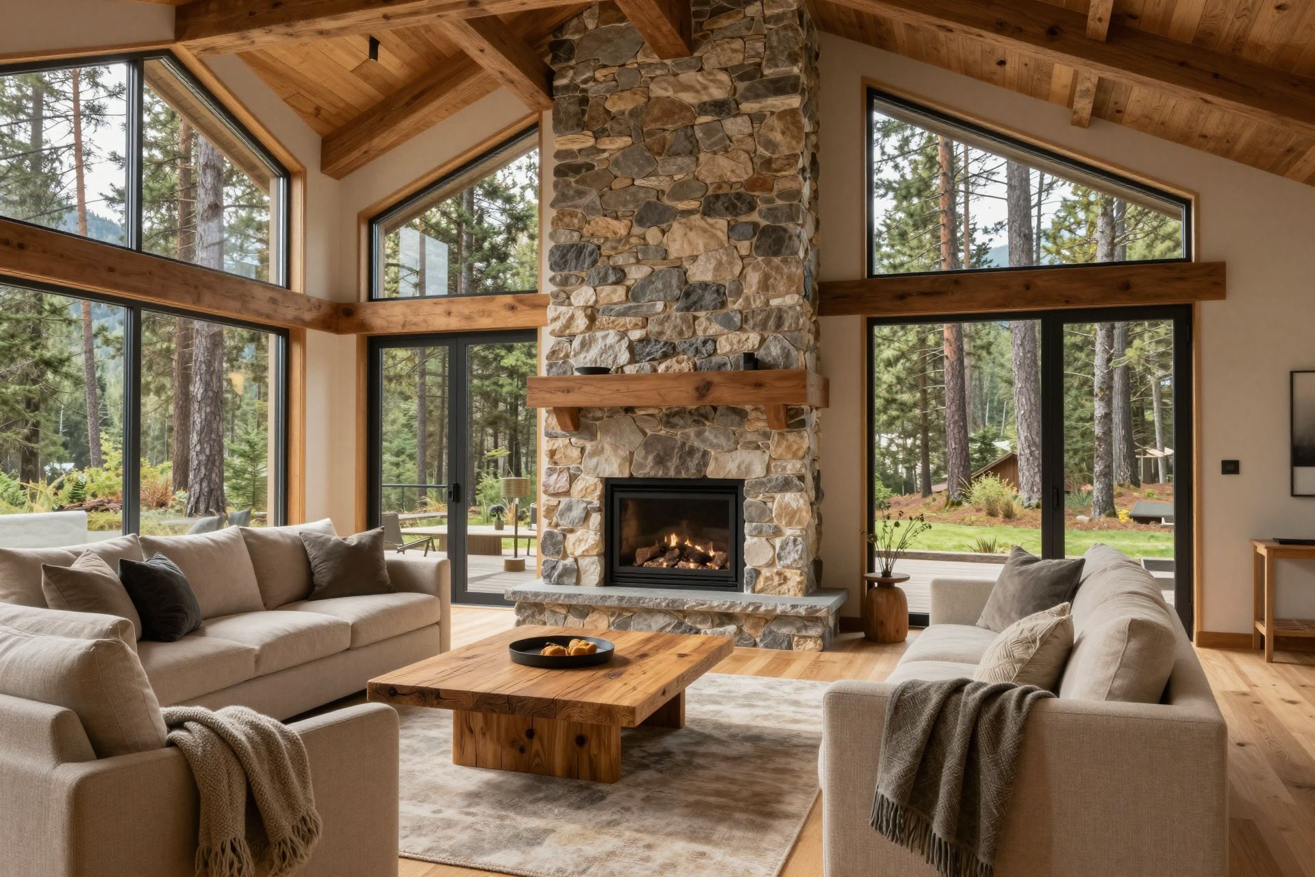 22 Mountain Cabin Aesthetic Interiors for the Ultimate Rustic Home ...