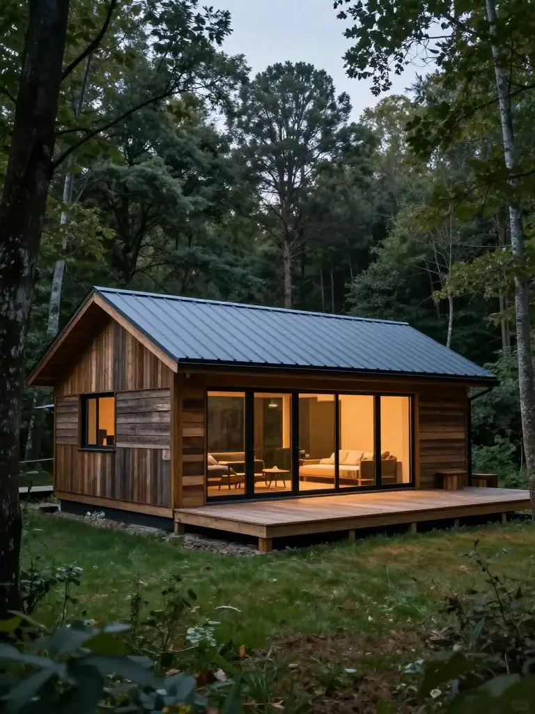 10 Modern Rustic Cabin Design Ideas That Feel Luxurious & Cozy - One ...