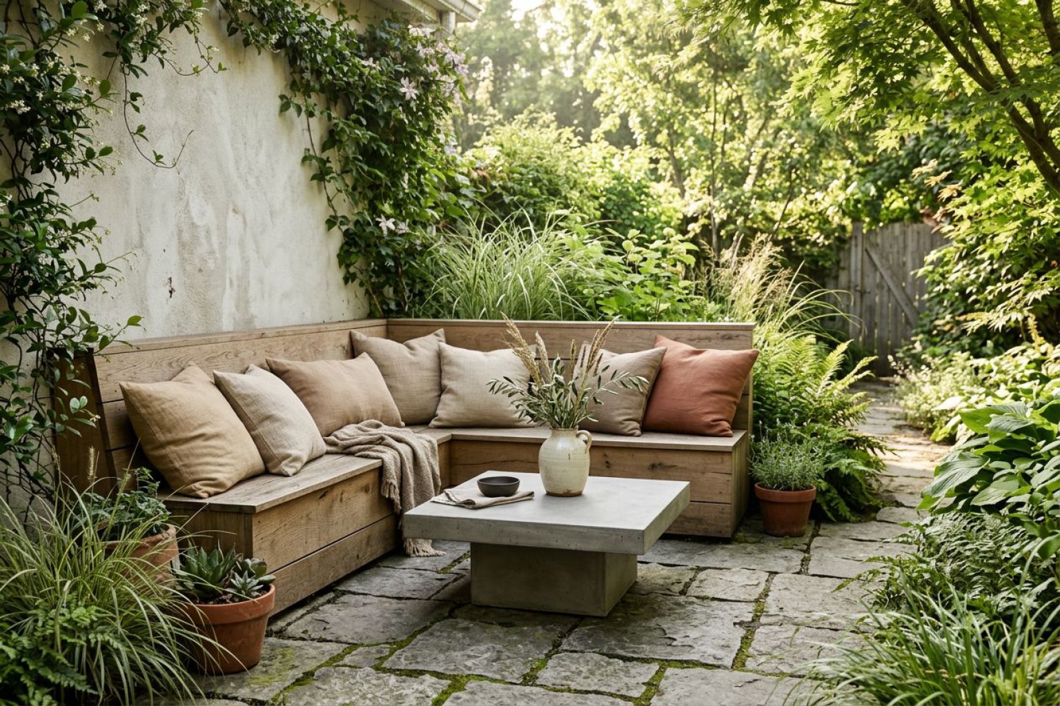 10 Small Garden Seating Ideas That Make Any Space Feel Cozy - One ...