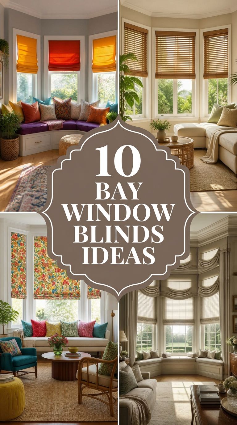 10 Bay Window Blinds Ideas for a Stylish, Cozy Home Upgrade - One ...